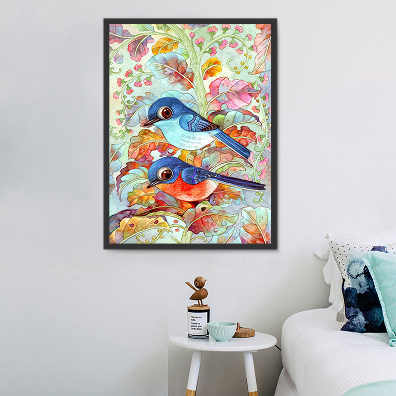 Vogel Malen Nach Zahlen Diy Handgemalt Kit Für Anfänger Erwachsene Anf – SaraMond