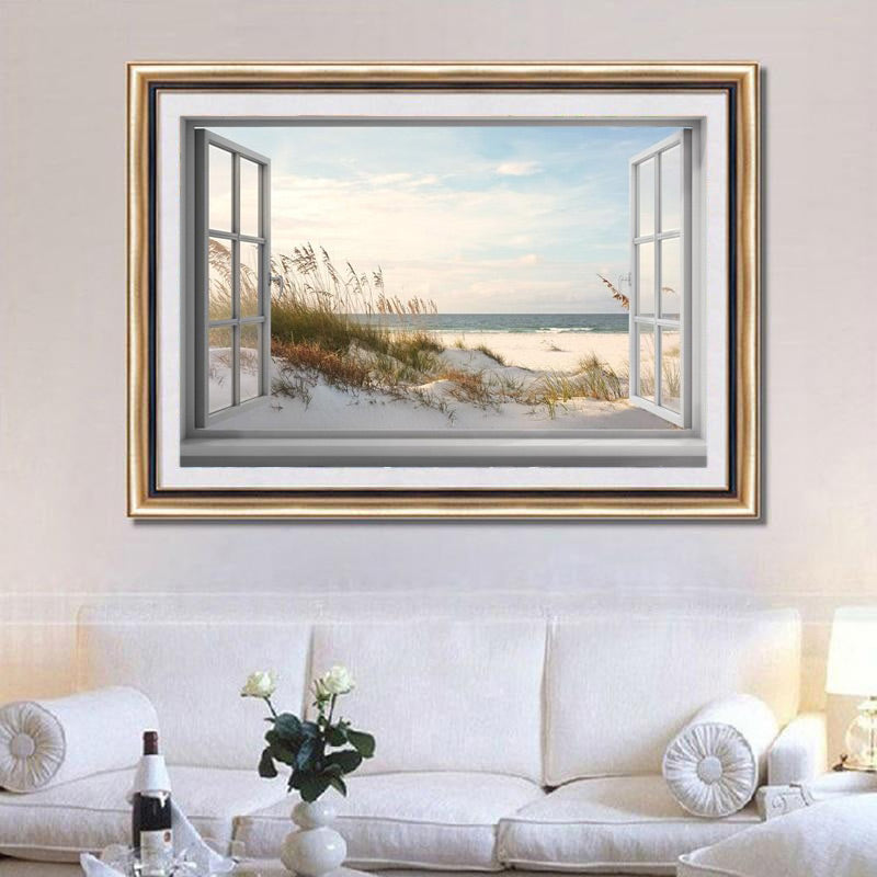 Strand Malen Nach Zahlen Diy Handgemalt Kit Für Anfänger Erwachsene An – SaraMond